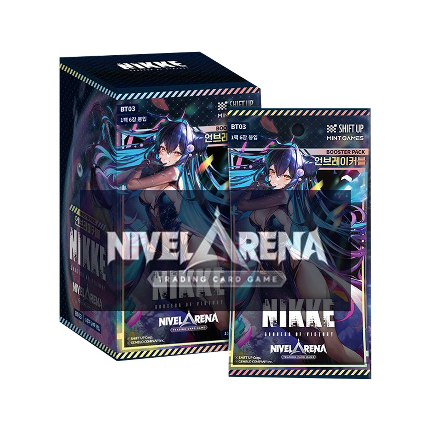Goddess Of Victory: Nikke [Nivel ARENA BT03] Unbreakable 24 Packs Box ...